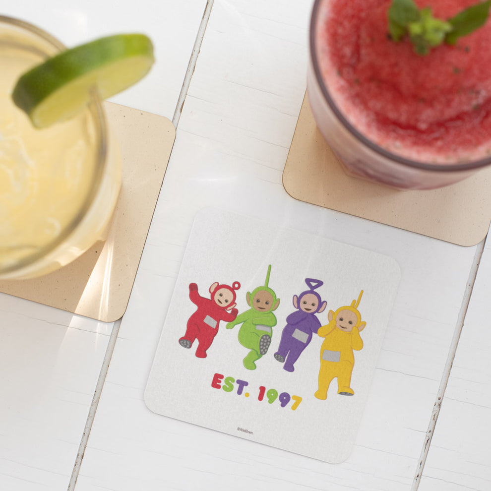 Est. 1997 - Teletubby Pose Coaster – Teletubbies Online Shop